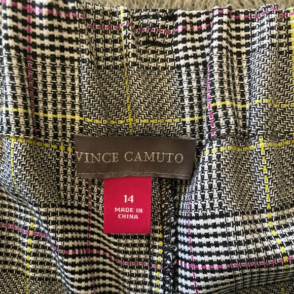 Vince Camuto | Pants & Jumpsuits | Vince Camito Glen Plaid Ankle Pants ...